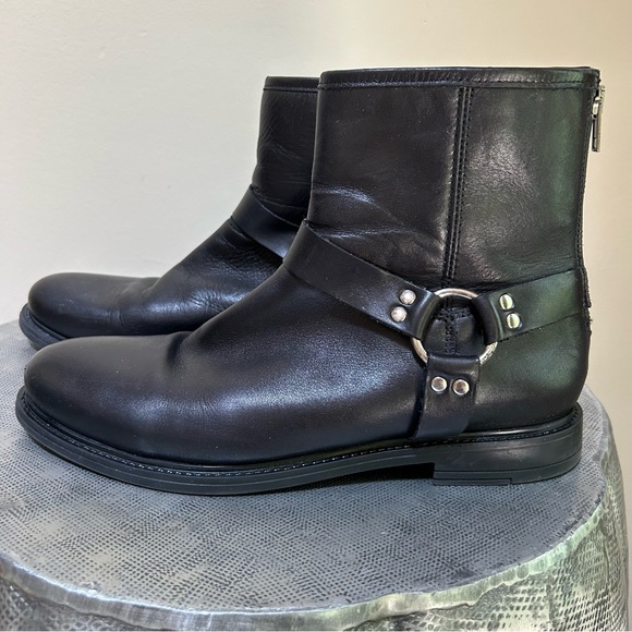 Avellini | Shoes | Avellini Moto Harness Eur 4 Black Leather Short ...